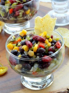 Salade mexicaine aux haricots rouges