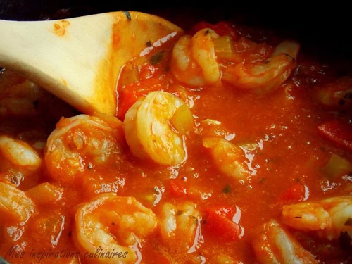 Crevettes à la sauce créole / sauce épicée au cajun | Le Blog cuisine ...