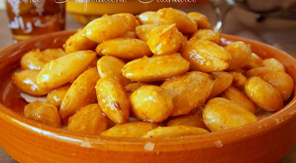 Amandes grillées salées | Le Blog cuisine de Samar