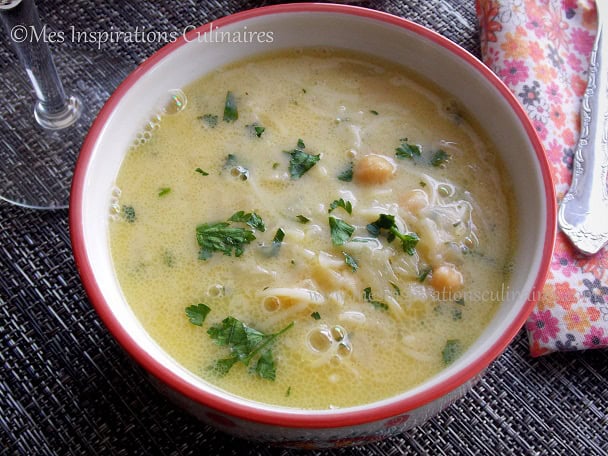 chorba beida {soupe algéroise sauce blanche} | Le Blog cuisine de Samar