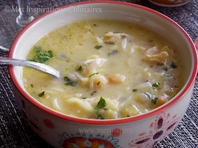 chorba beida {soupe algéroise sauce blanche} | Le Blog cuisine de Samar