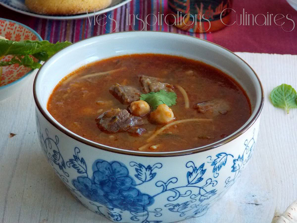 Chorba algéroise hamra (sauce rouge) | Le Blog cuisine de Samar