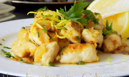 Poulet au citron à l'ail | Le Blog cuisine de Samar