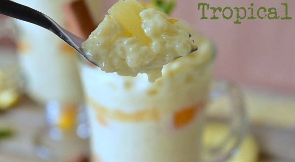 Recette Riz au Lait à l'ananas | Le Blog cuisine de Samar