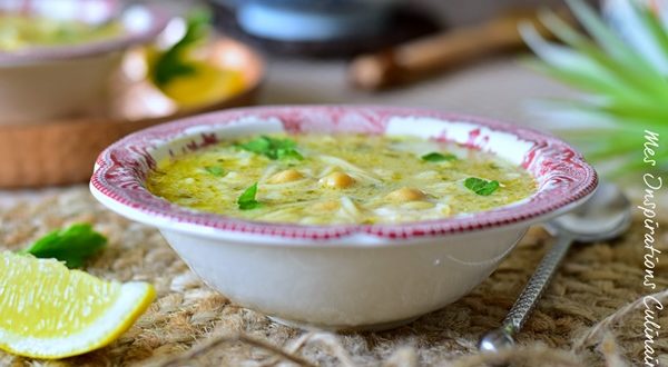 chorba beida {soupe algéroise sauce blanche} | Le Blog cuisine de Samar