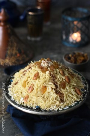 Seffa Medfouna Vermicelle (au poulet)
