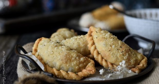 Chausson salé frit (ou au four), à la viande hachée | Le Blog cuisine ...