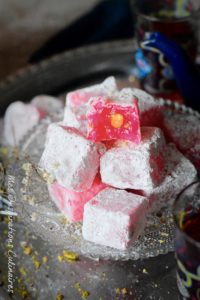 Loukoum Turc ou halkouma traditionnelle sans gélatine | Le Blog cuisine ...