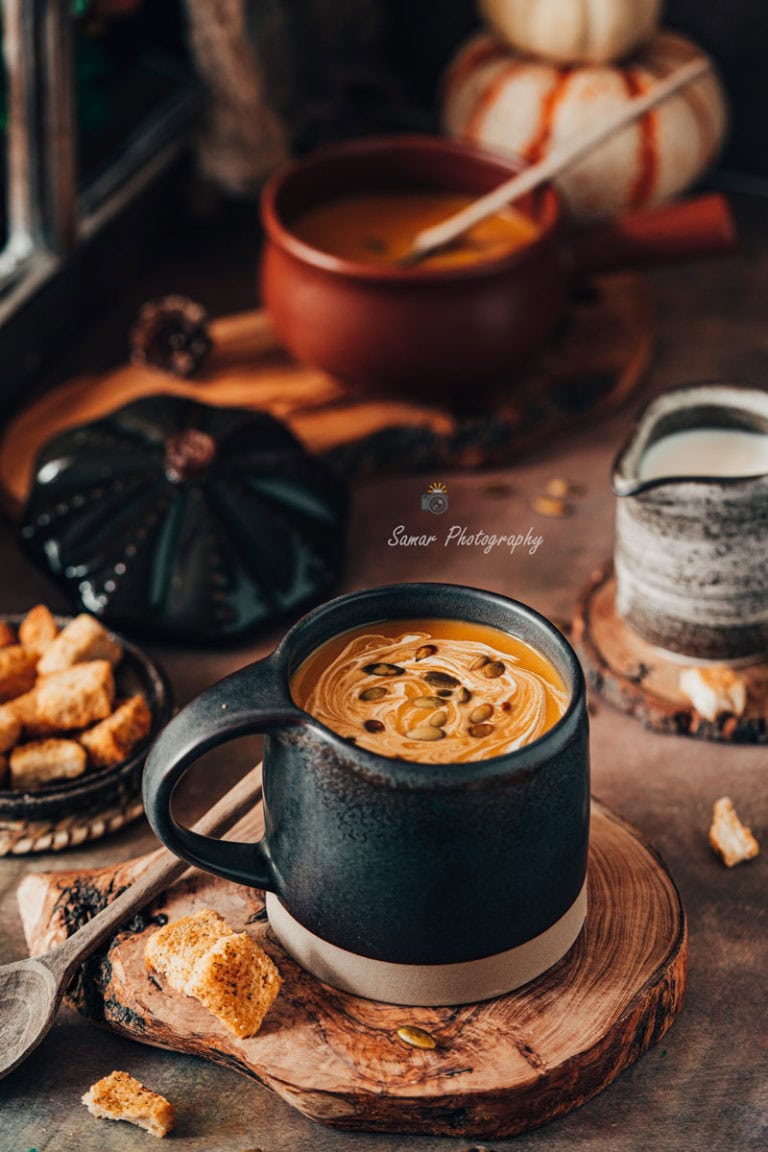 Potage de courge butternut : Une soupe reconfortante
