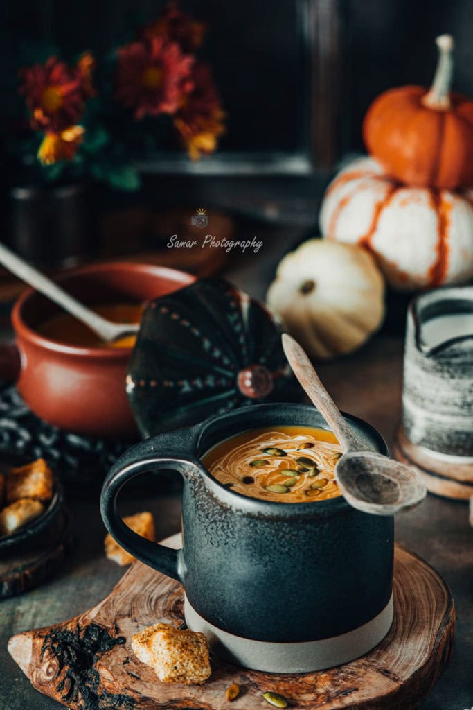 Potage de courge butternut : Une soupe reconfortante