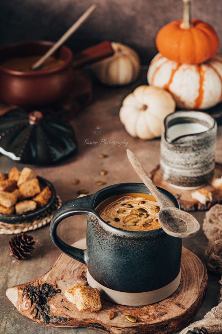 Potage de courge butternut : Une soupe reconfortante