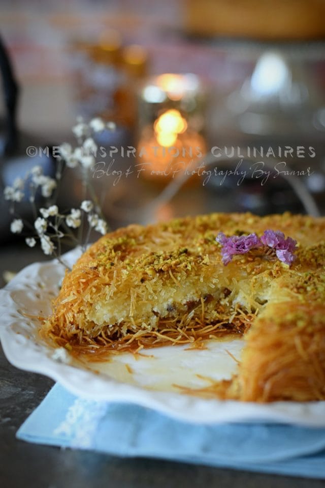 Kunafa, Ktayef au four (ou à la poêle)