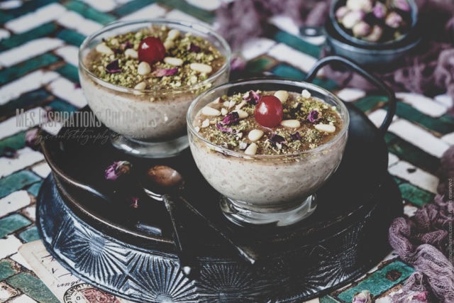 Bouza tunisienne, crème dessert aux noisettes