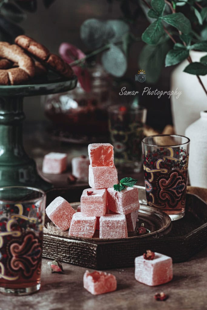 Loukoum, ou halkouma traditionnelle turque (sans gélatine)