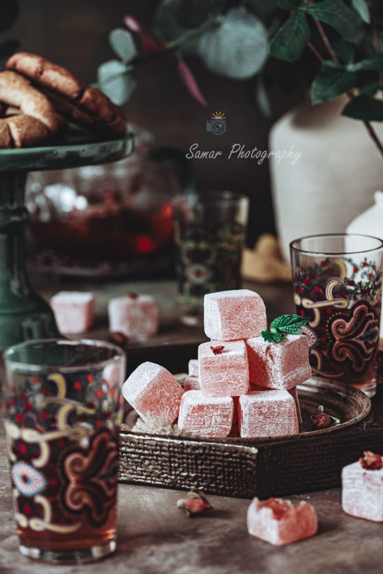 Loukoum, ou halkouma traditionnelle turque (sans gélatine)