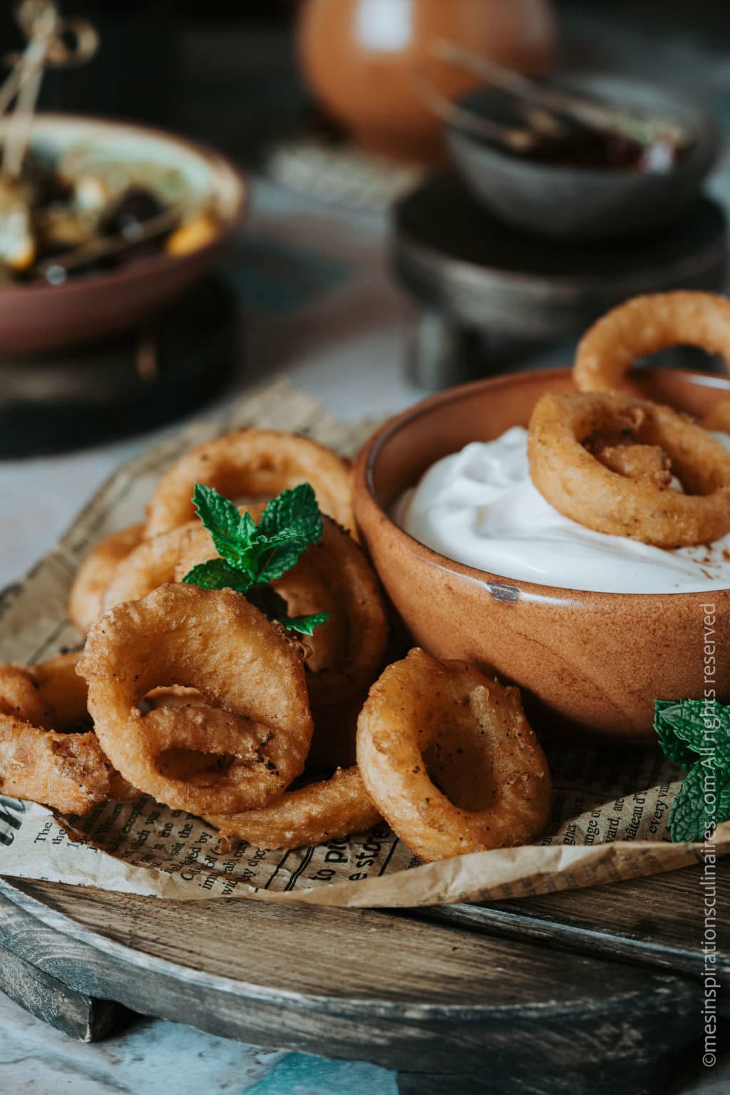 Recette oignons frits (les onion rings)