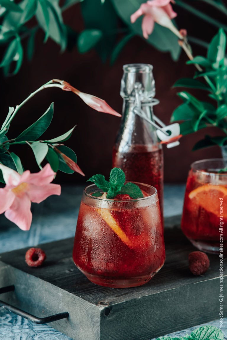 Sirop de framboise : La Recette Maison