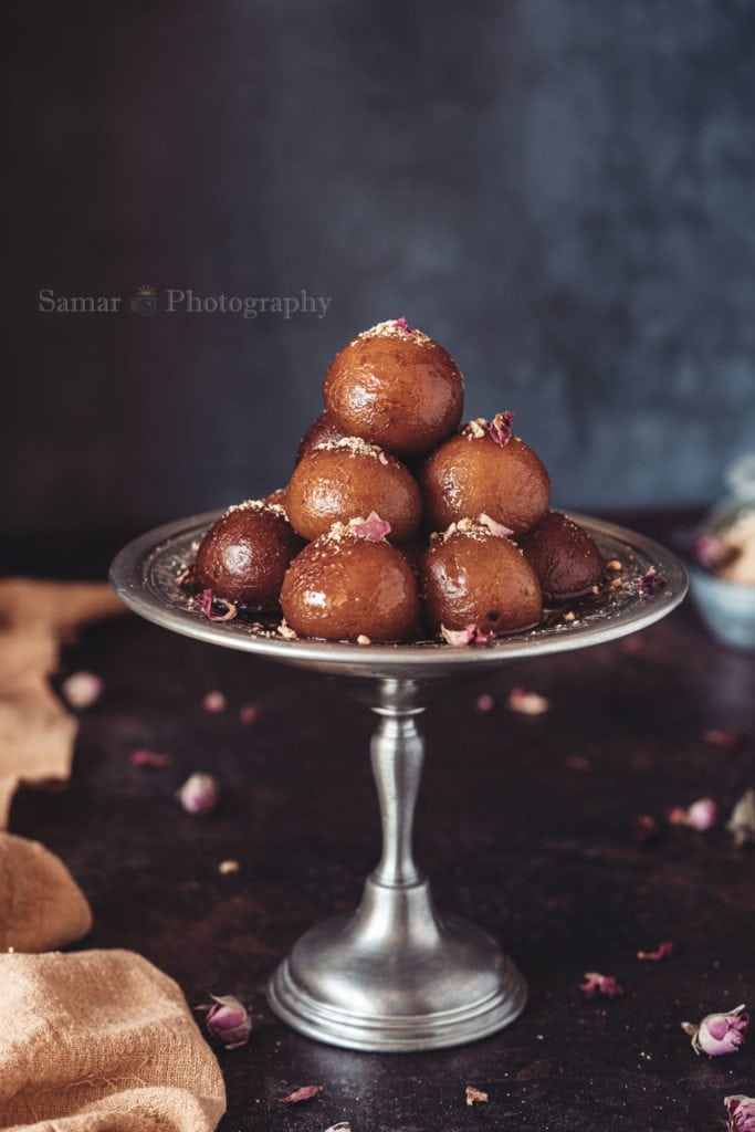 Gulab jamun, dessert indien