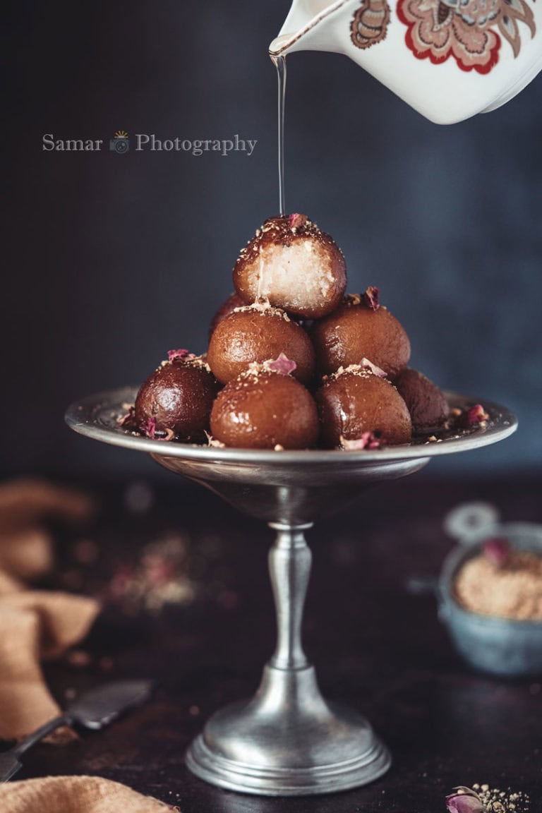 Gulab jamun, dessert indien