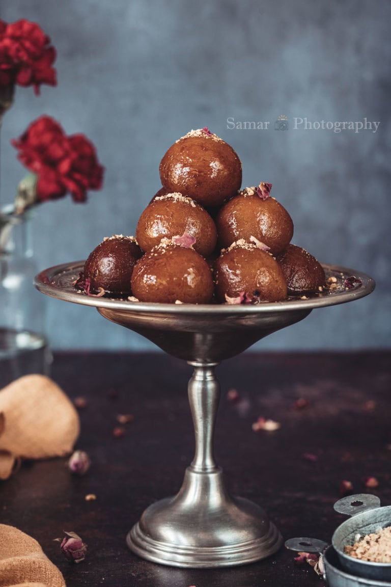 Gulab jamun, dessert indien