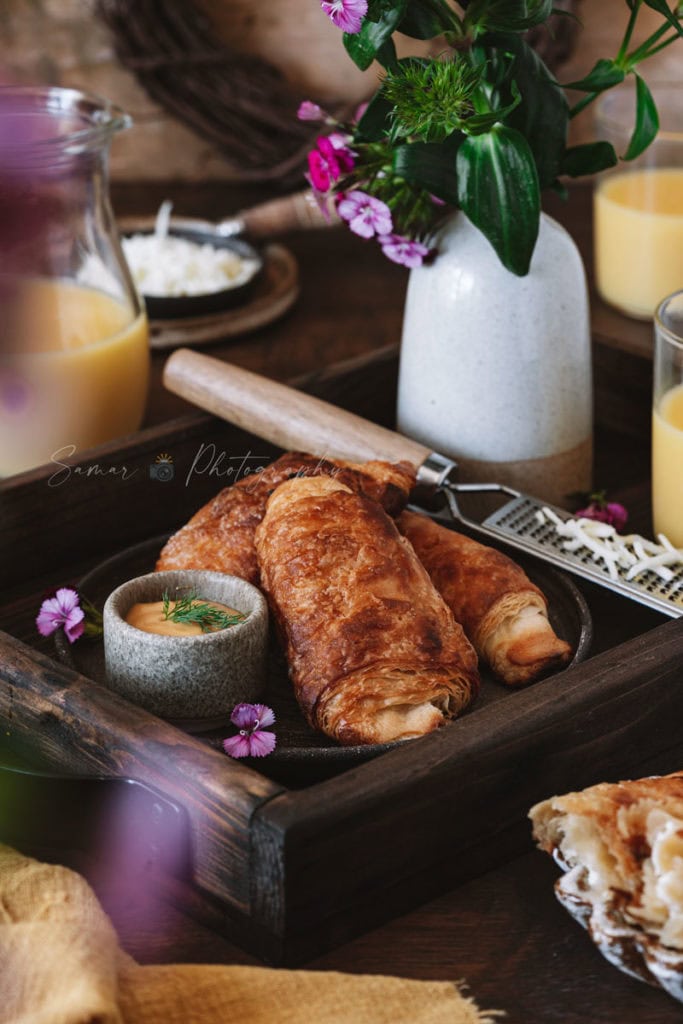 Feuilletés au fromage Philadelphia, recette facile