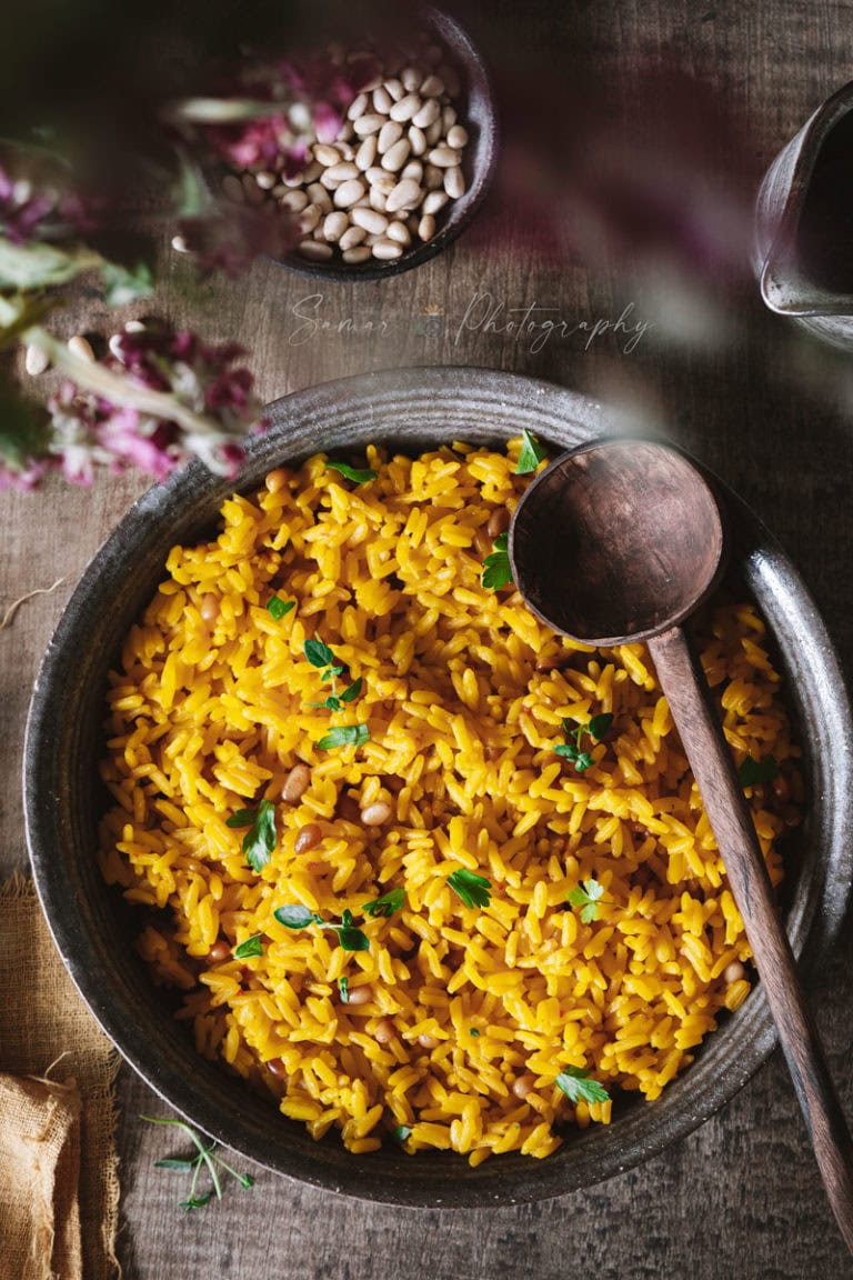 Recette de Riz safrané ou riz jaune