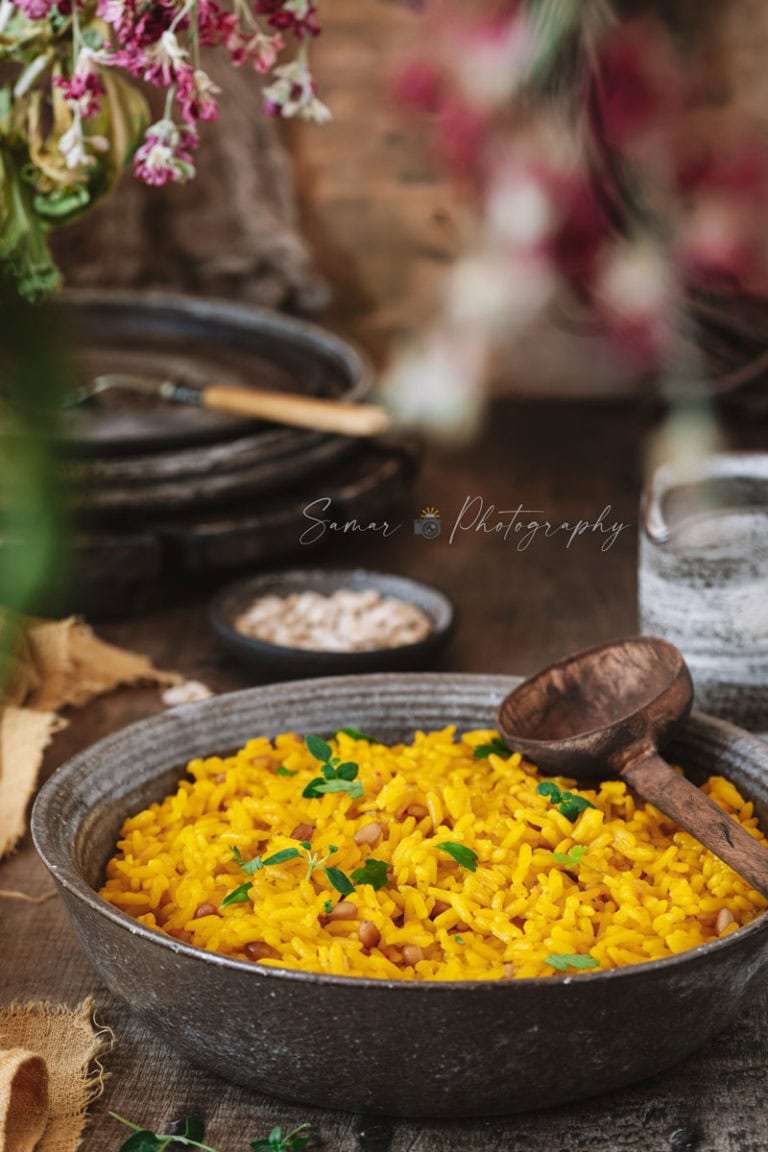 Recette de Riz safrané ou riz jaune