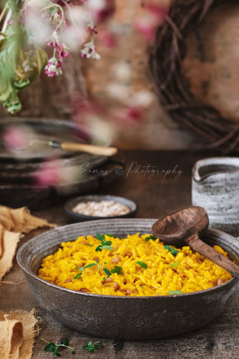 Recette de Riz safrané ou riz jaune