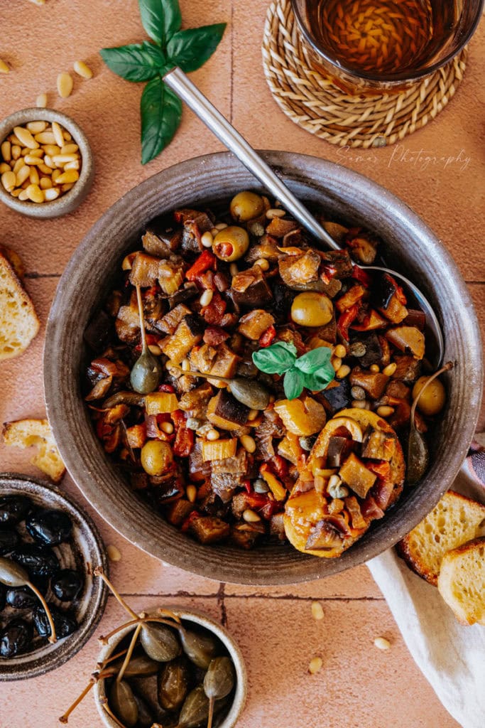 Caponata sicilienne, recette traditionnelle