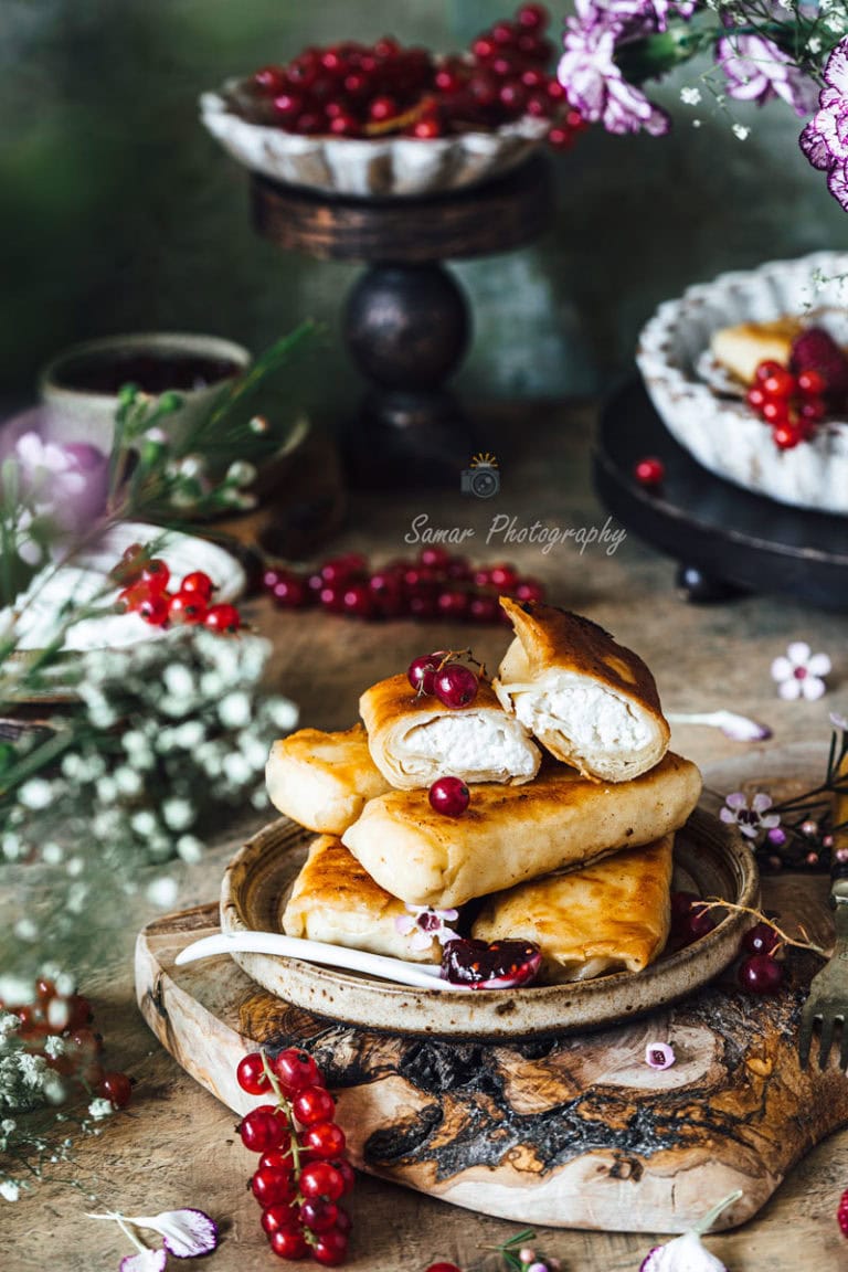 Blintz, recette crêpes fourrées au fromage